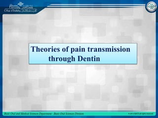 Dentinogenesis & histology of dentin | PPT
