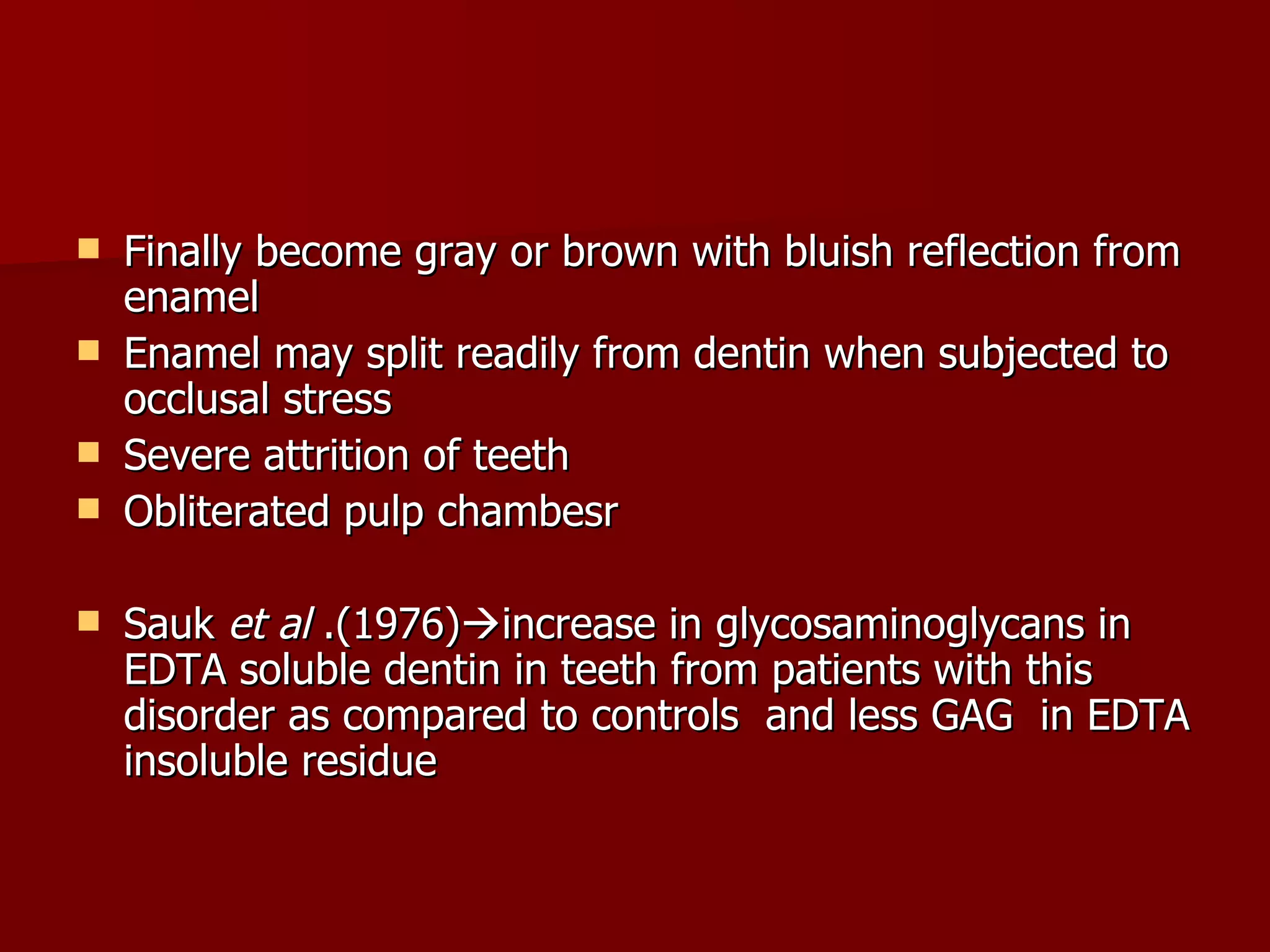 Dentinogenesis Imperfecta | PPT