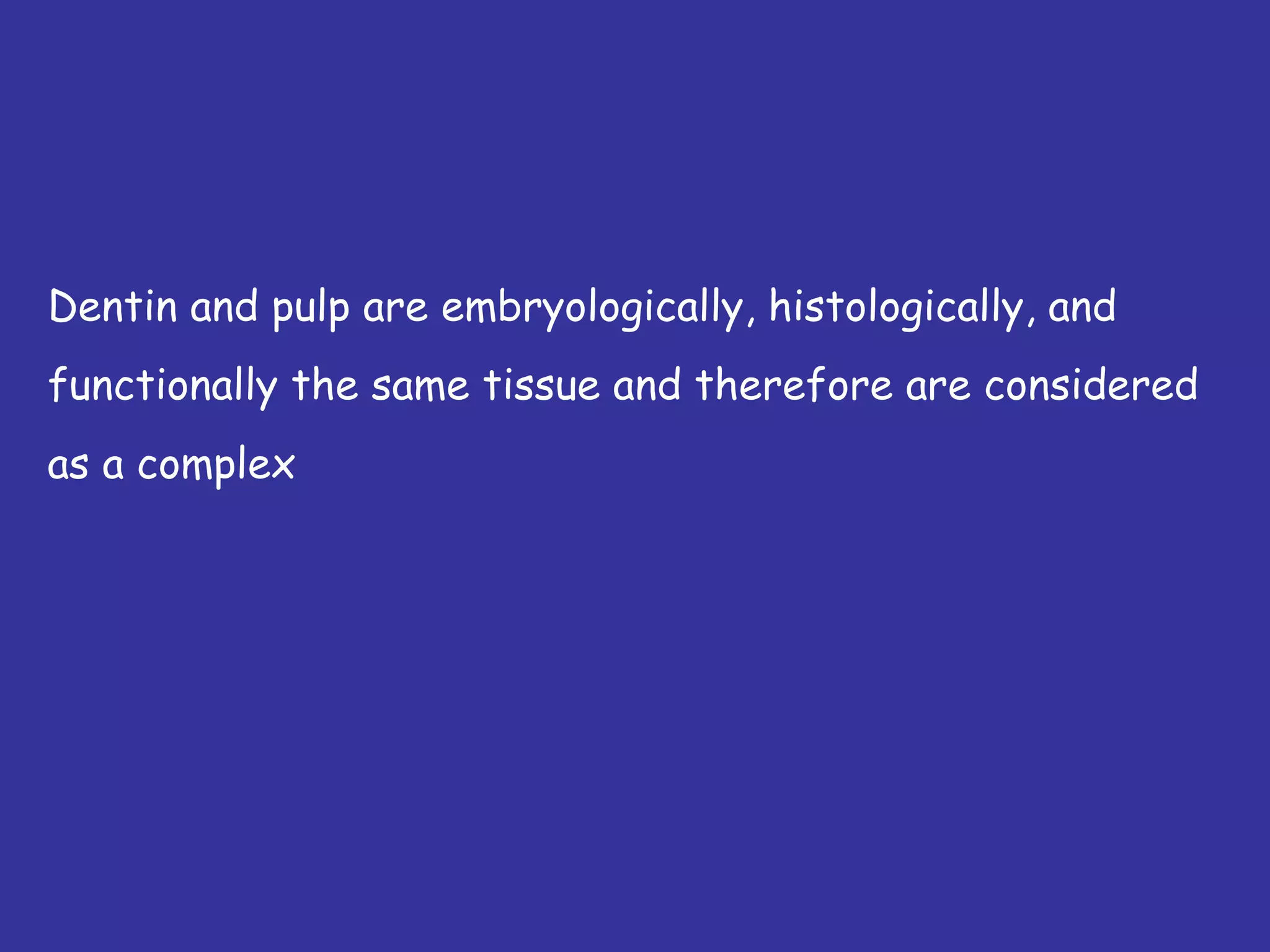 Dentin pulp complex | PPT