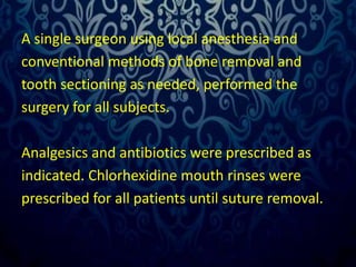 Dentist in pune.(BDS. MDS) - Dr. Amit T. Suryawanshi. Comma Incision ...