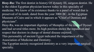 Dentistry. | PPTX