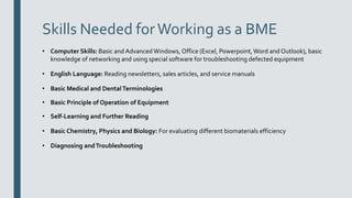 Dentistry & Biomedical Engineering | PPTX