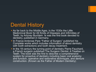 Dentistry career ppt | PPTX | Oral care | Personal Care