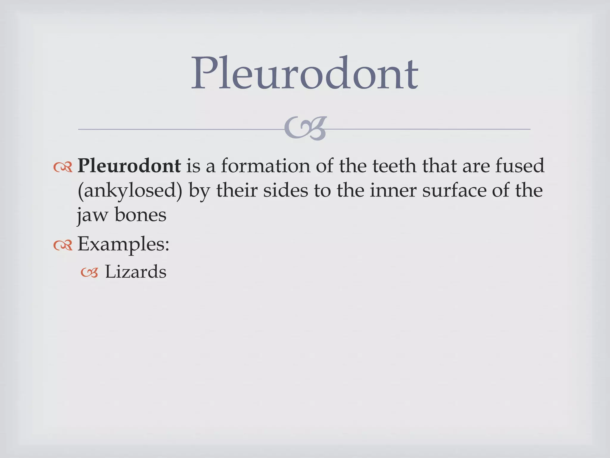 Types of Teeth | PPTX