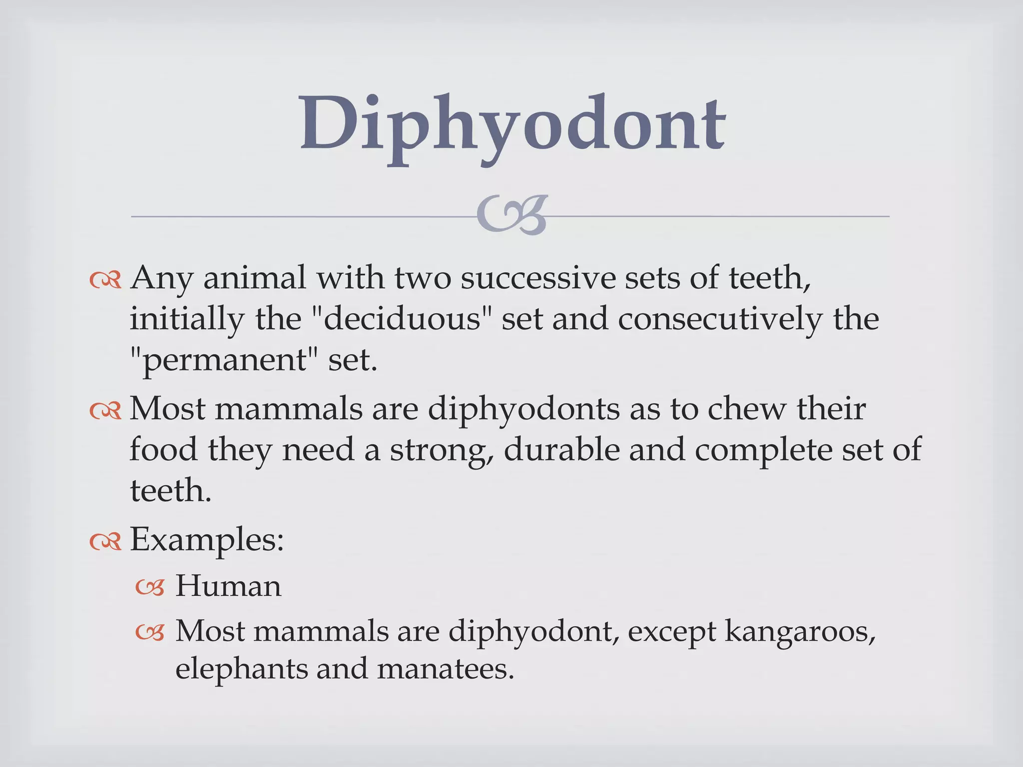 Types of Teeth | PPTX