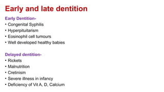 Dentition Basics forensic m. powerpoint t | PPTX