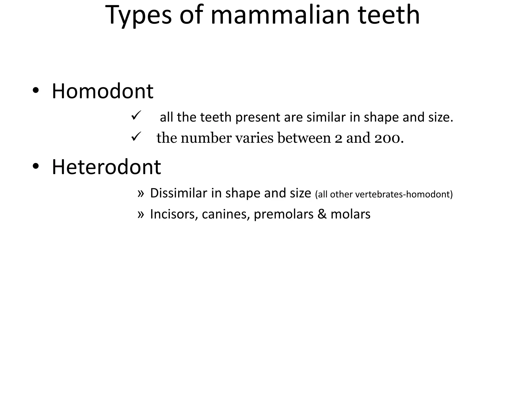 Dentition in mammals.pptx
