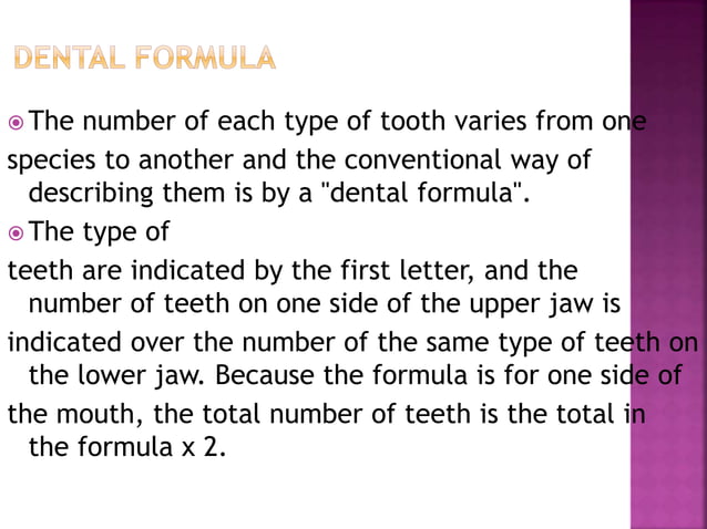 Dentition of sheep and goat | PPTX | Dental Health | Diseases and Conditions