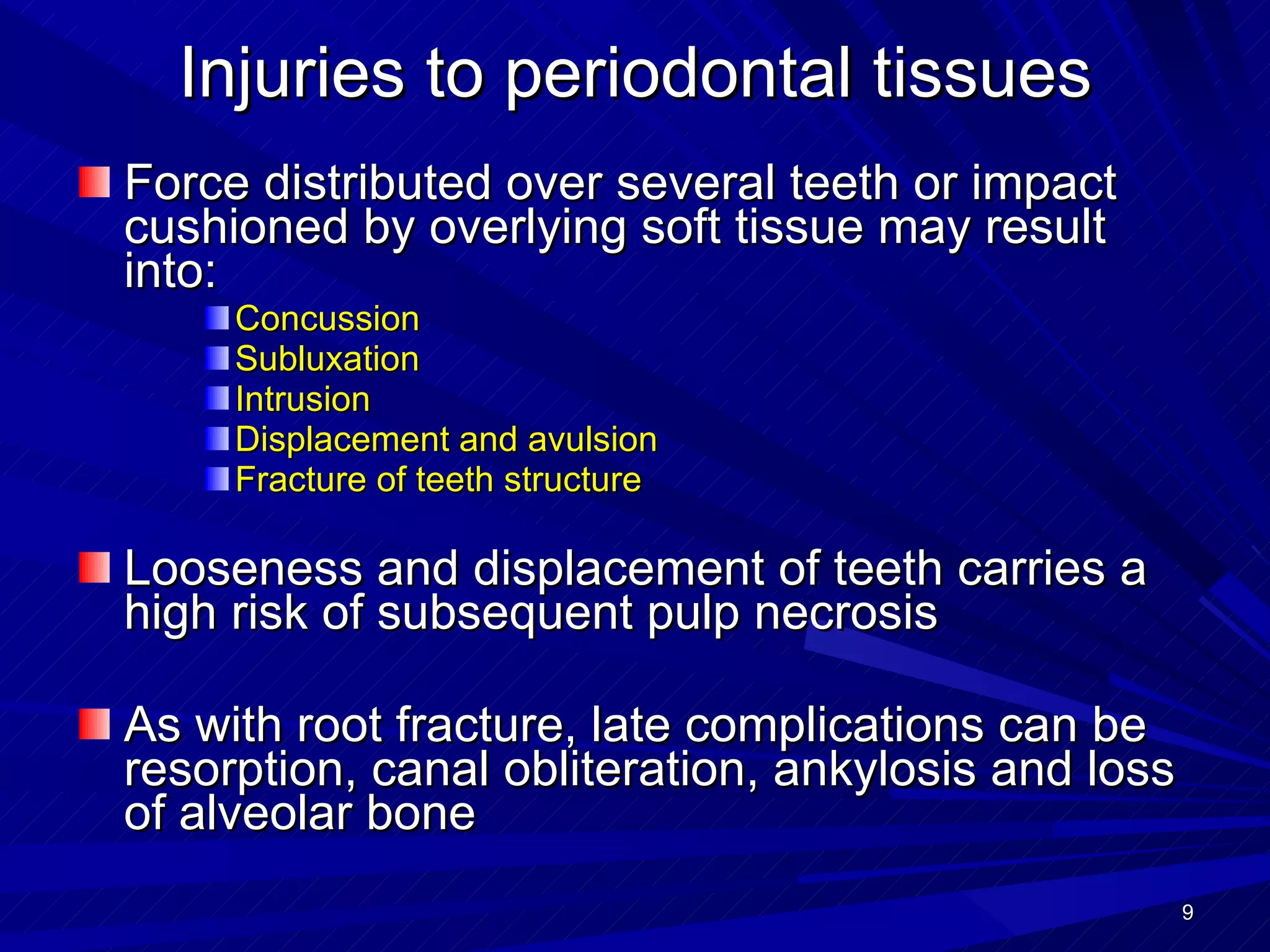 Dento Alveolar Fractures | PPT