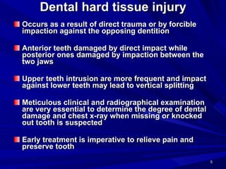 Dento Alveolar Fractures | PPT