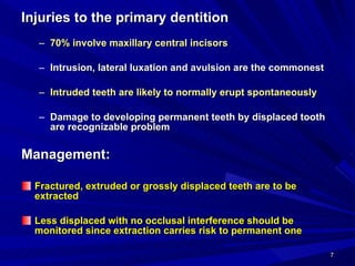 Dento Alveolar Fractures | PPT