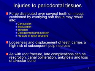 Dento Alveolar Fractures | PPT