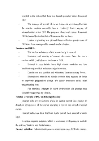 Dento enamel junction | DOC