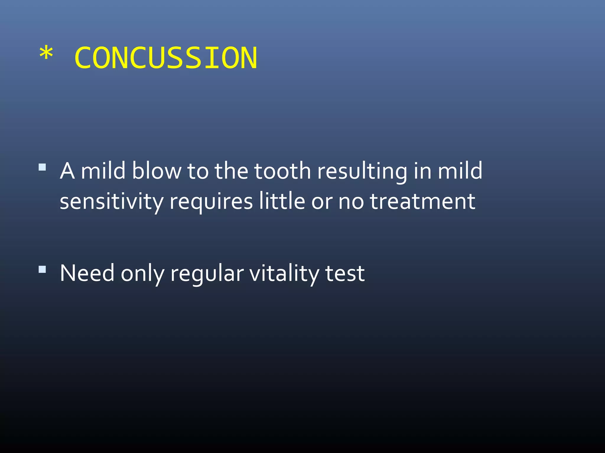 Dentoalveolar injuries ppt | PPT