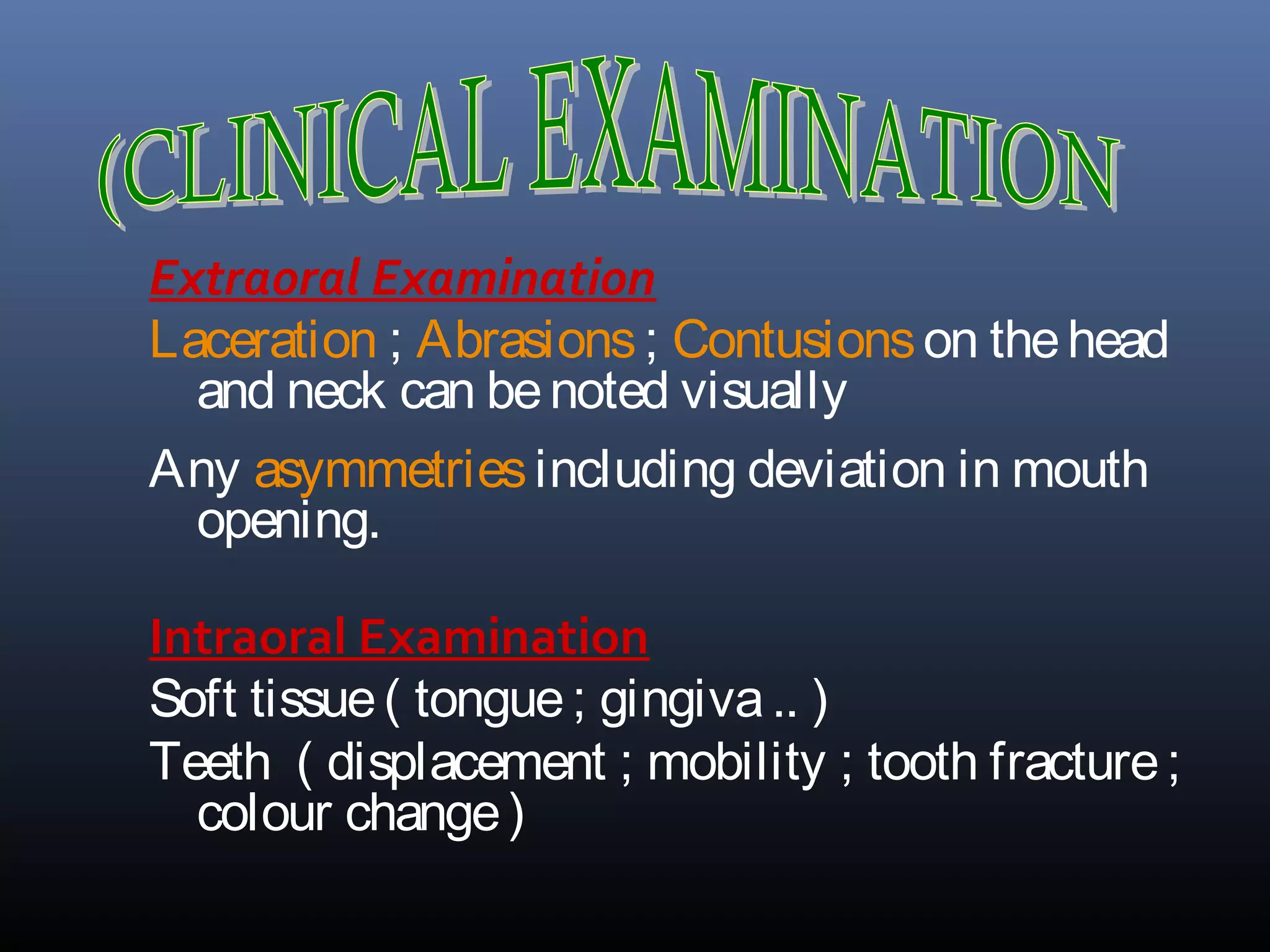 Dentoalveolar injuries ppt | PPT
