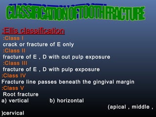Dentoalveolar injuries ppt | PPT