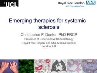 Professor Chris Denton - Emerging therapies | PDF