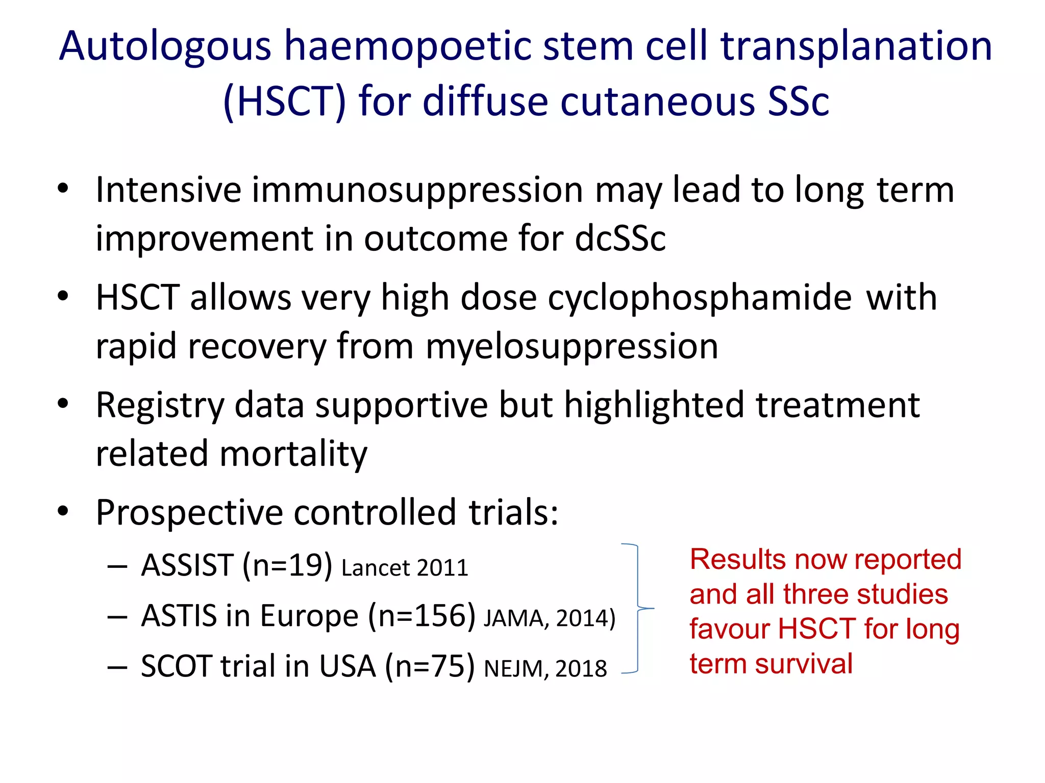 The State of Scleroderma Clinical Trials | PPTX