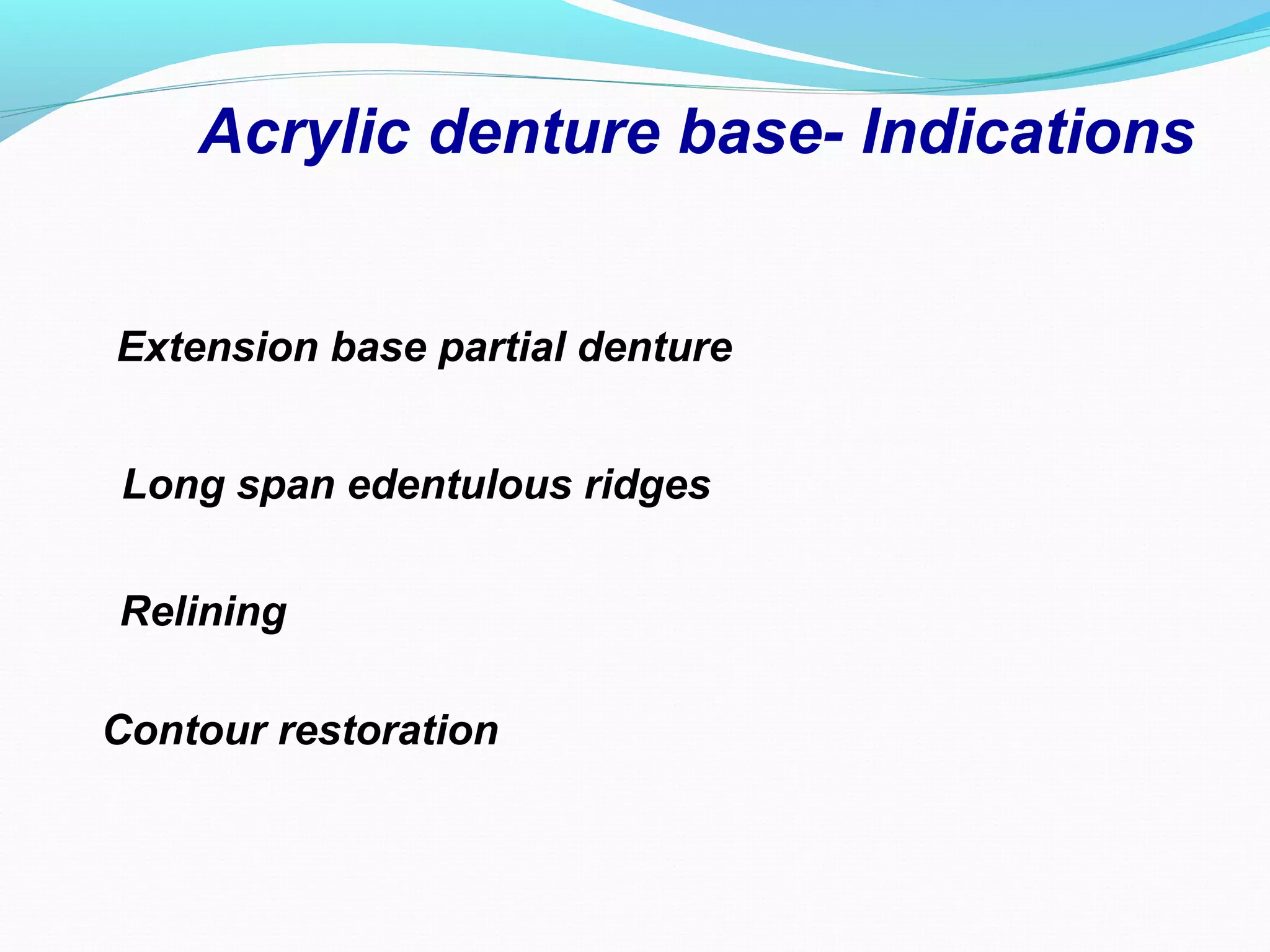 Denture base materials | PPT