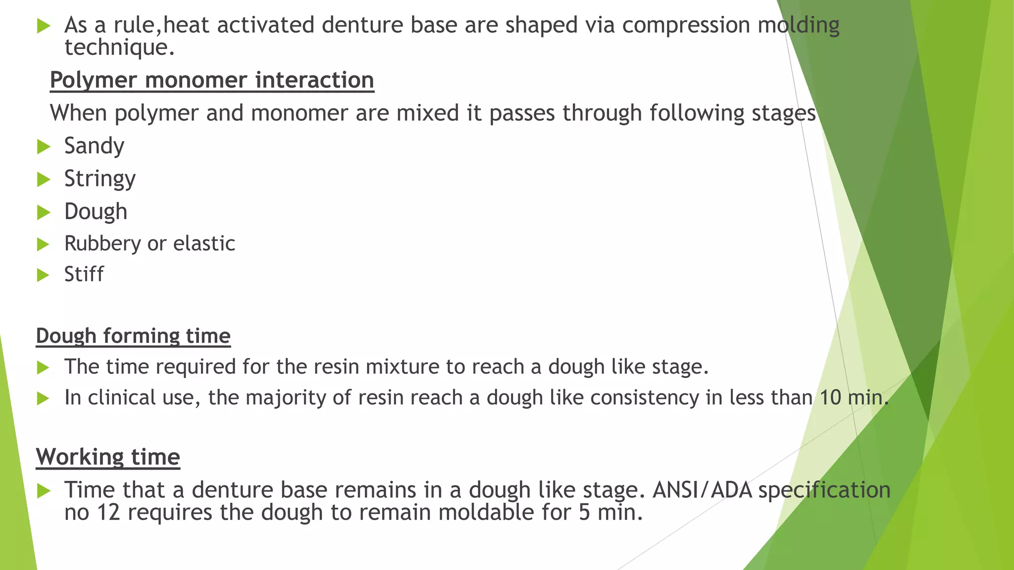 Denture base materials | PPTX