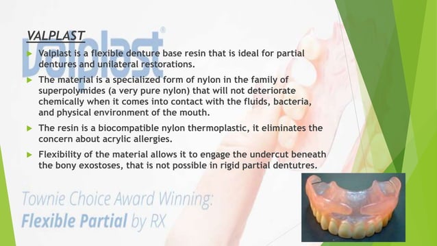 Denture base materials | PPTX
