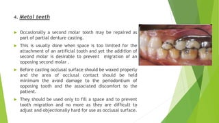 Denture base materials | PPTX