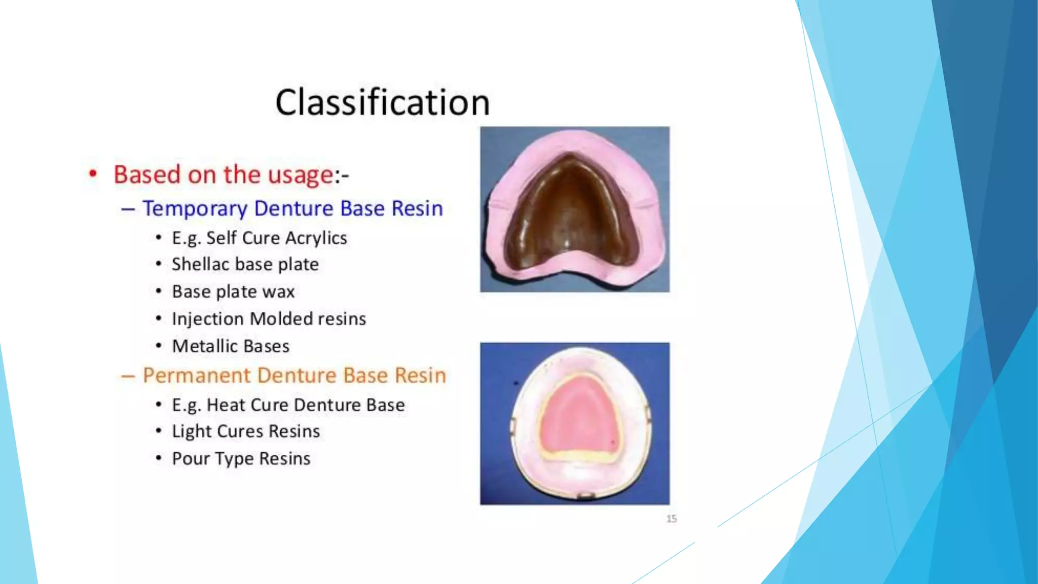 Denture base resin | PPTX
