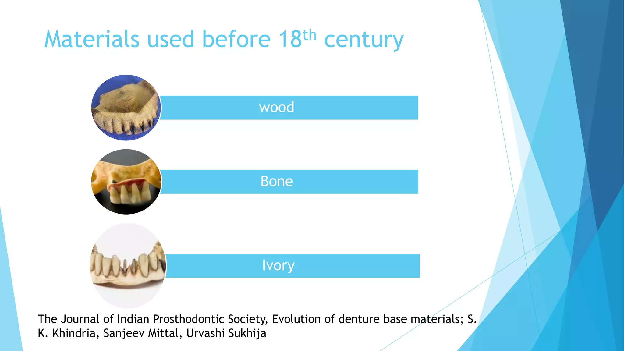 Denture base resin | PPTX