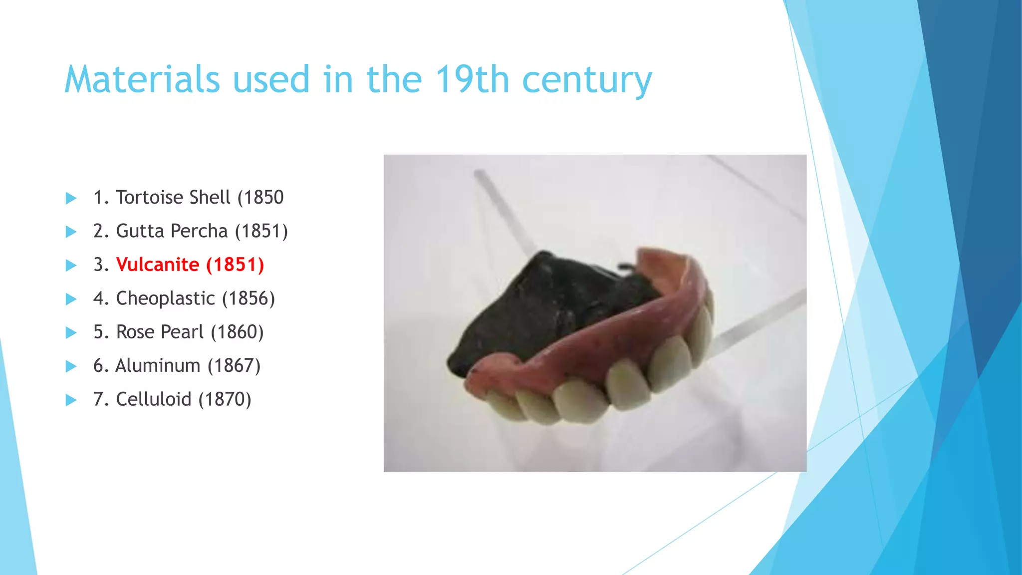 Denture base resin | PPTX