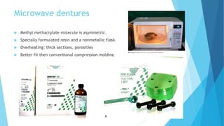 Denture base resin | PPTX