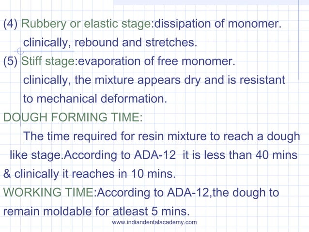 Denture base resins./ orthodontics supplies | PPT