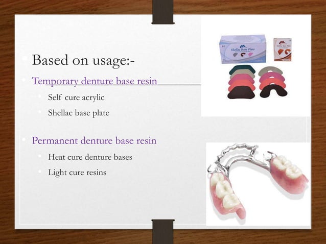 DENTURE BASE RESINS(Dr.ANJU SREE DURGA) | PPTX