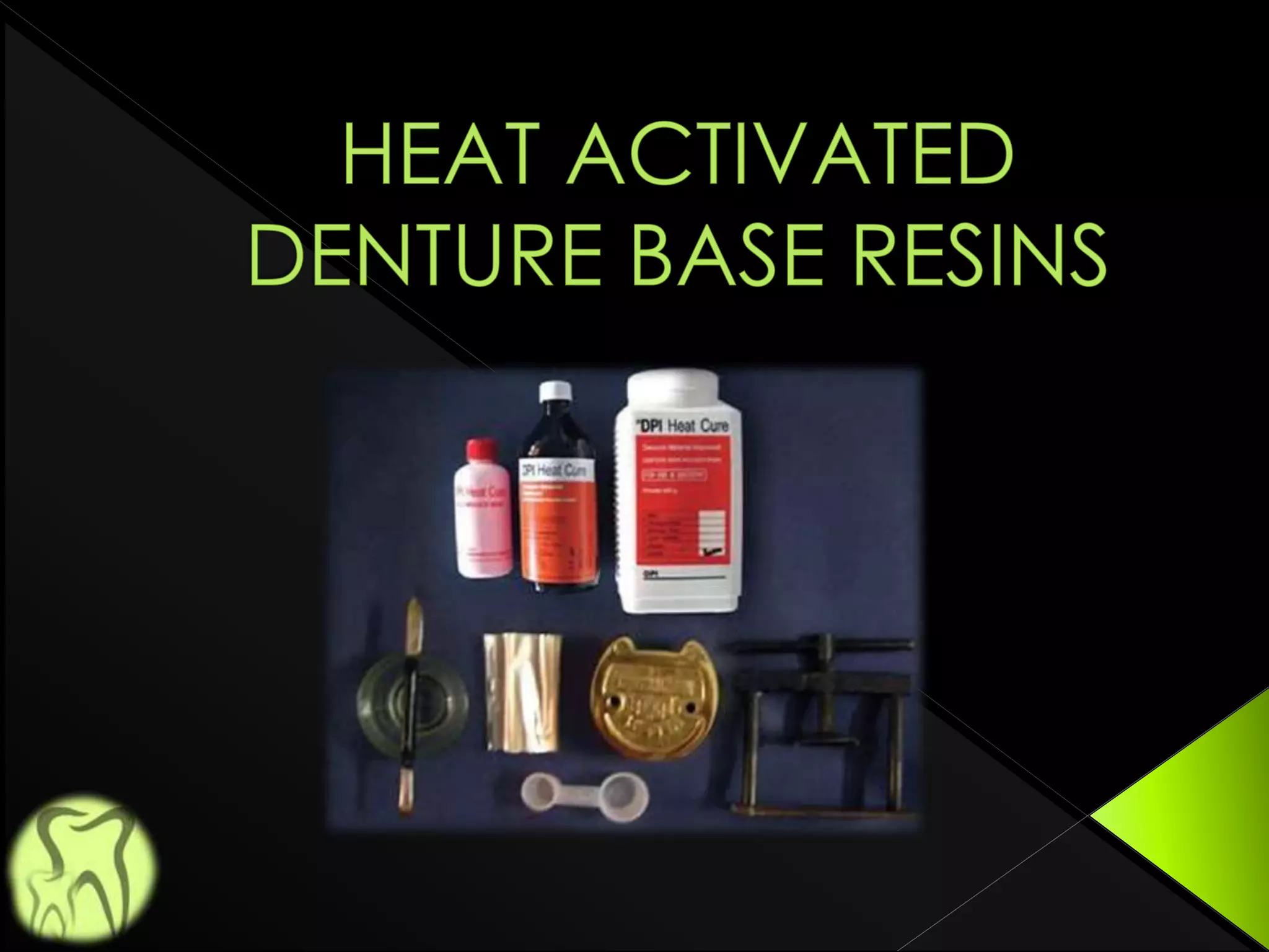 Denture base resins | PPTX