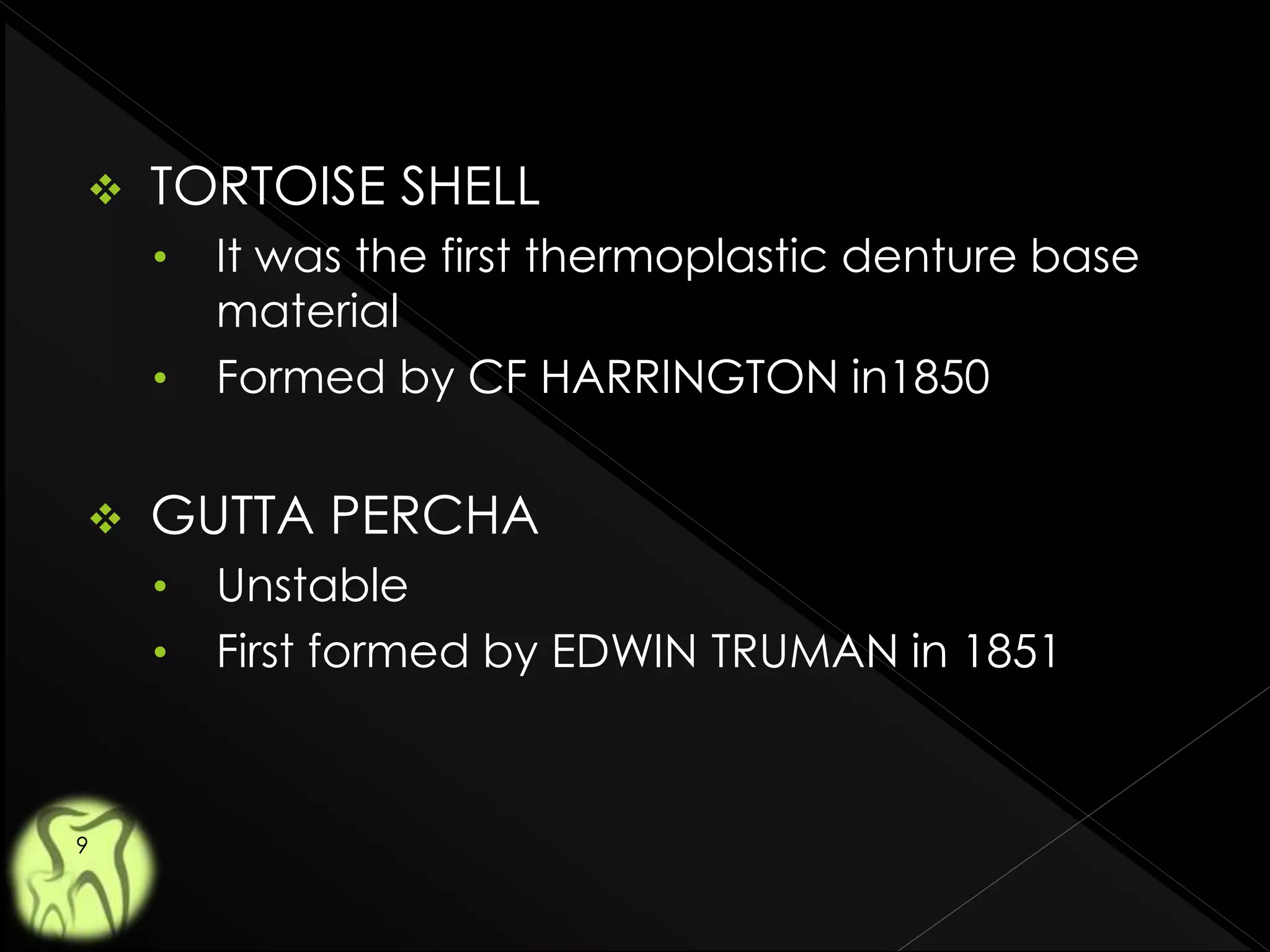 Denture base resins | PPTX