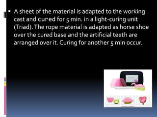 Denture bases | PPTX