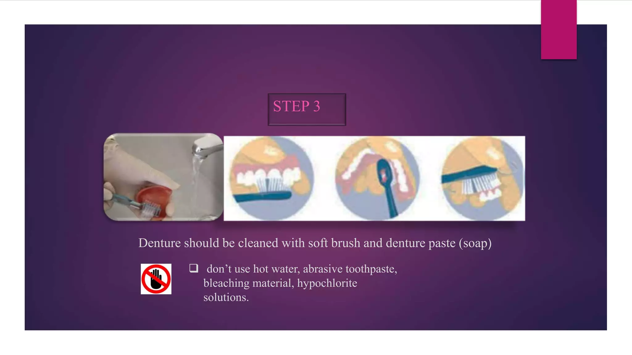 Denture hygiene(2017 n) | PPTX