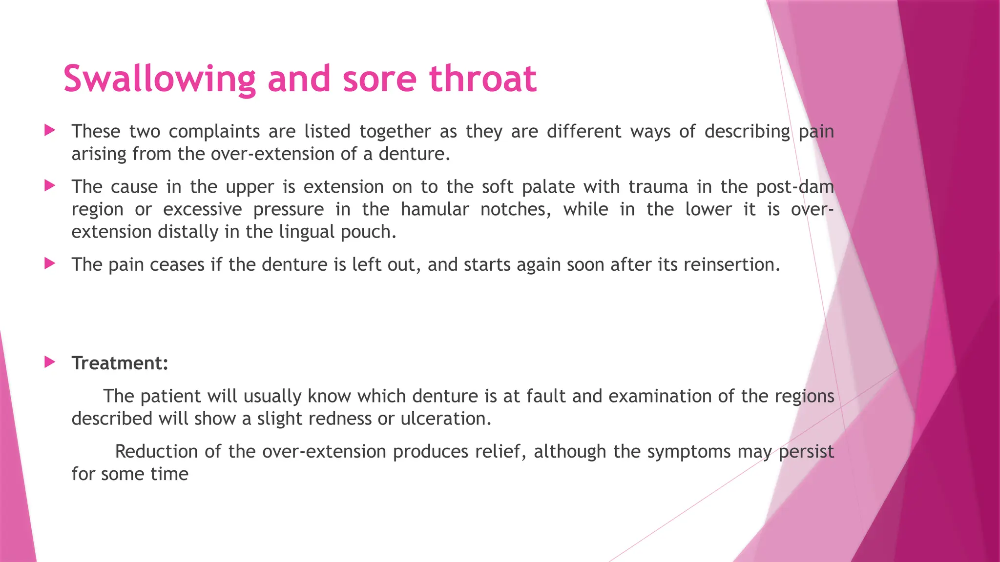 Denture Insertion, Post insertion Instructions, Problem.pptx
