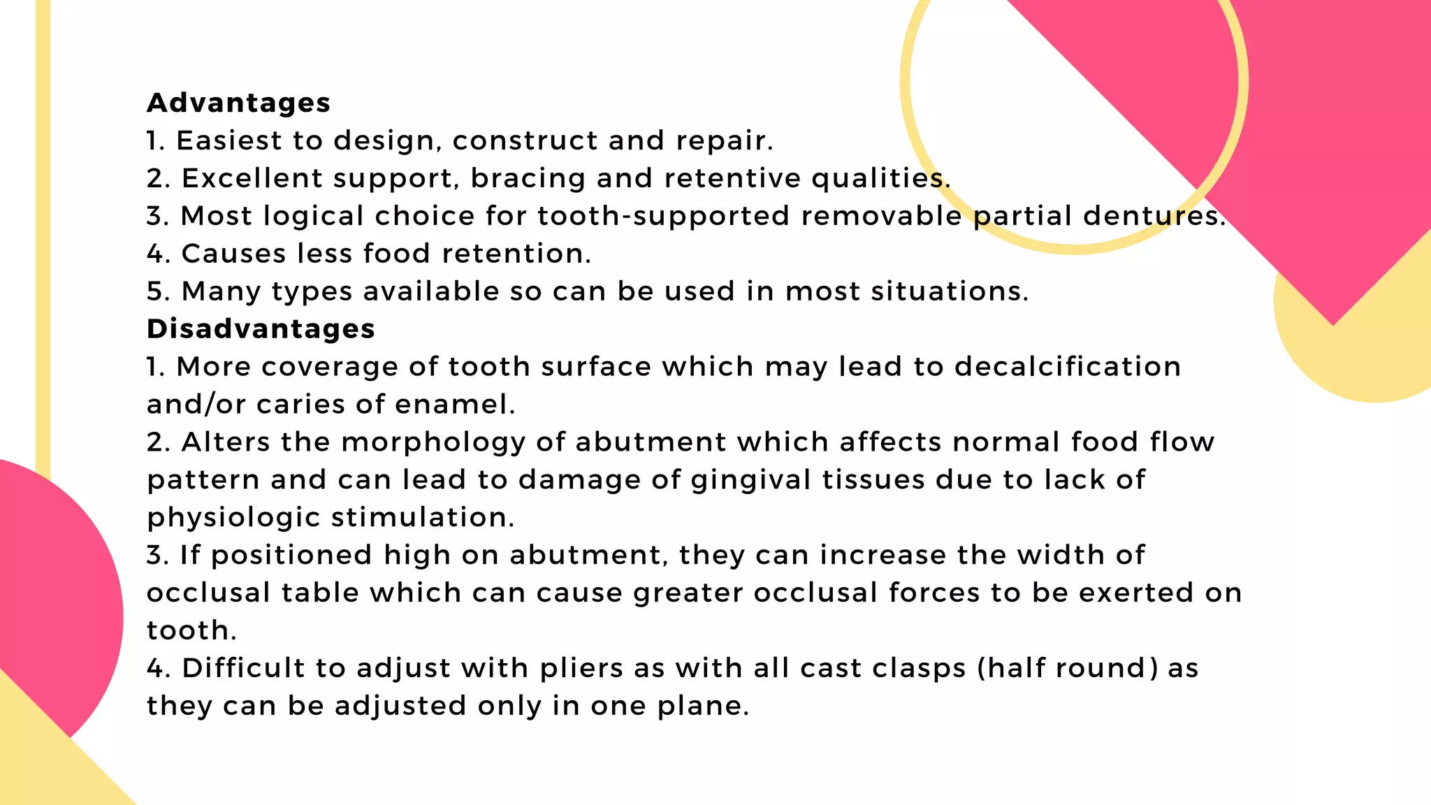 DENTURES - CLASSIFICATION OF PARTIALLY EDENTULOUS ARCHES - CLASPS.pdf ...