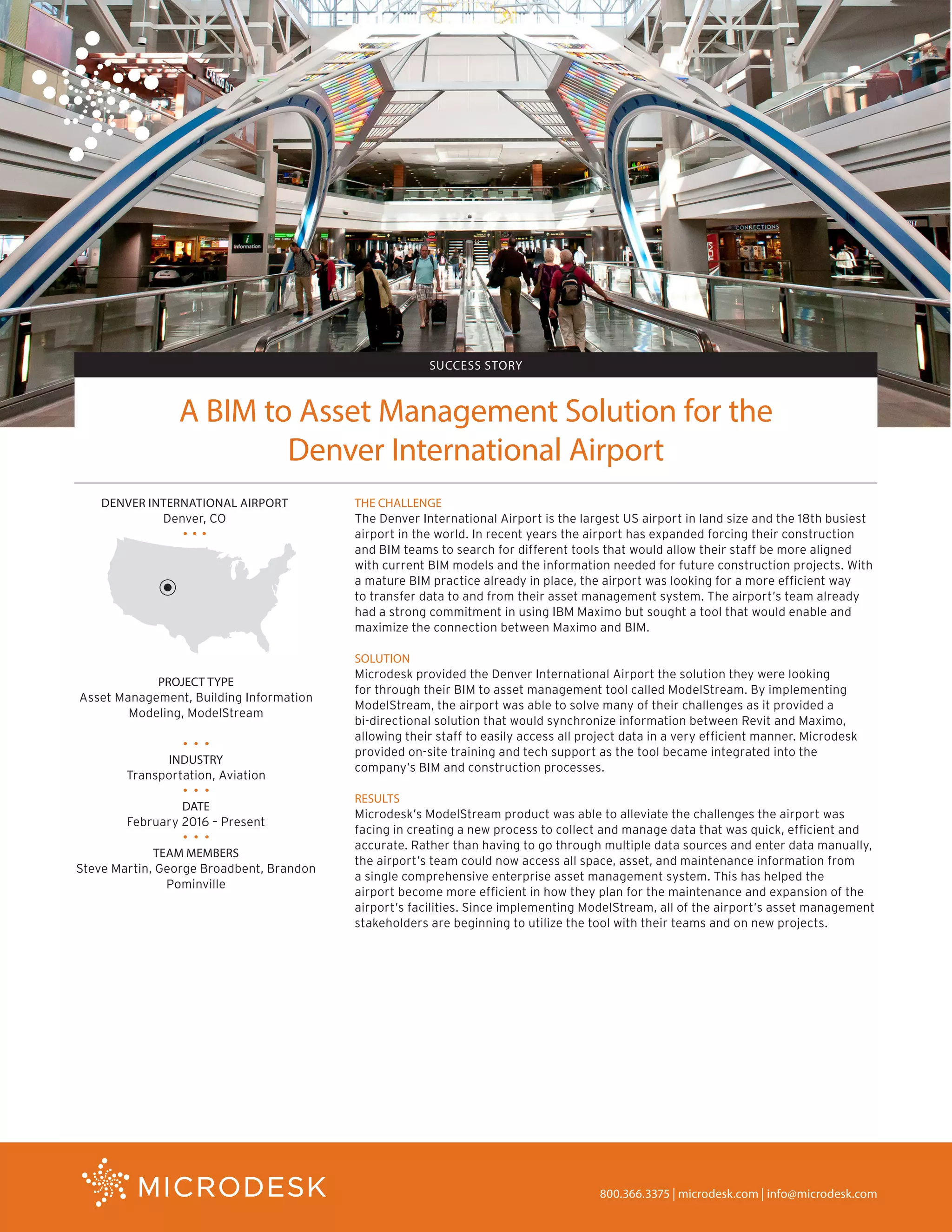 Denver airport case study | PDF