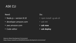 Getting Started With Alexa Skills | PPT