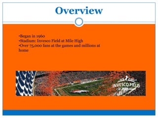 Denver Broncos | PPTX