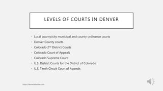 Us District Court Denver