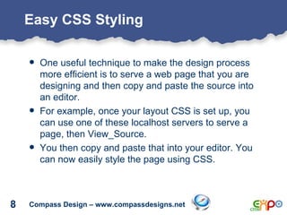 Creating CSS Template with Barrie North | PPT