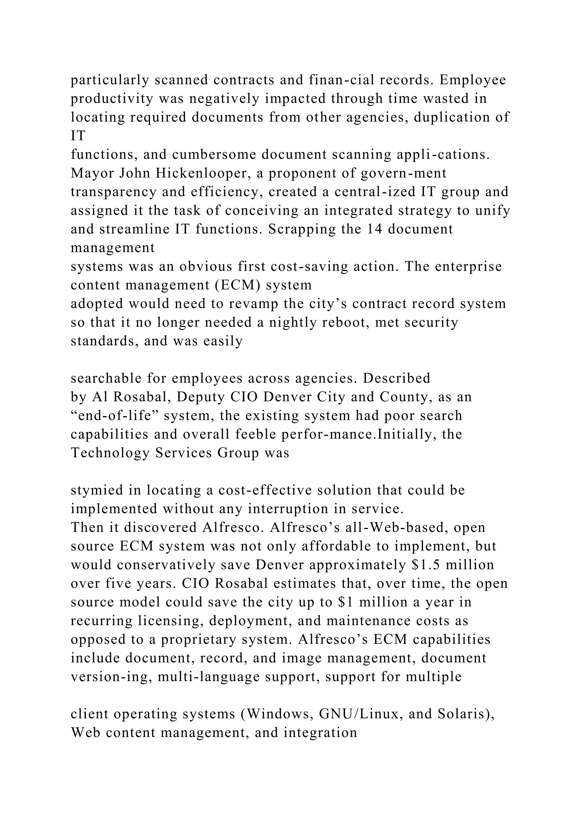 Denver Goes Alfresco Most of us have never contemplated th.docx