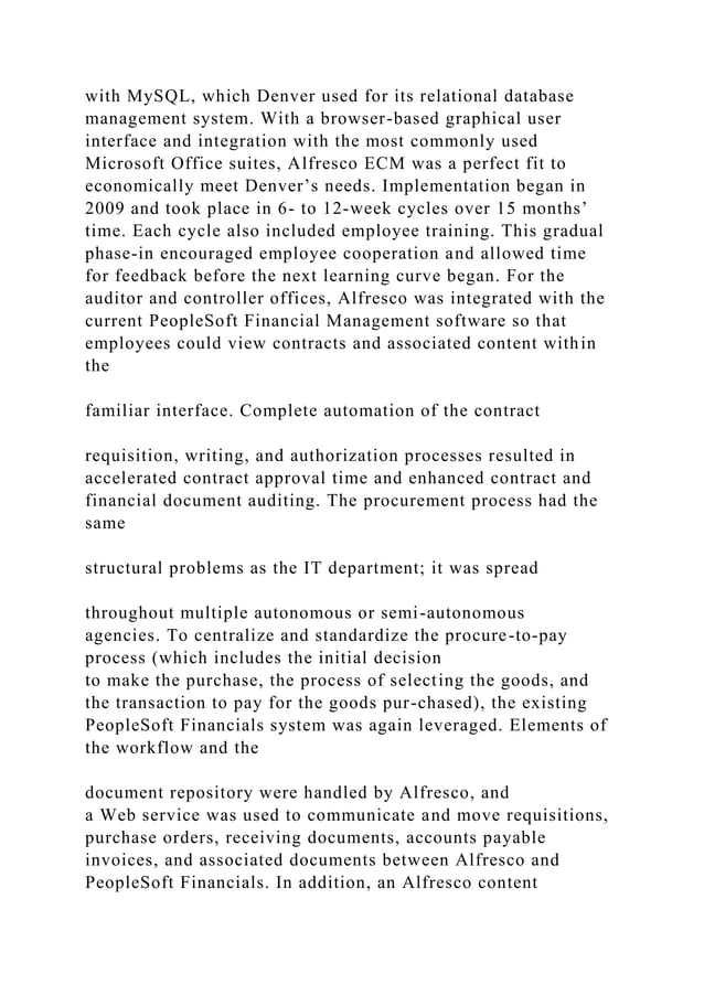 Denver Goes Alfresco Most of us have never contemplated th.docx