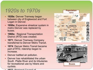 City Growth: Case Study of Denver, Colorado | PPTX
