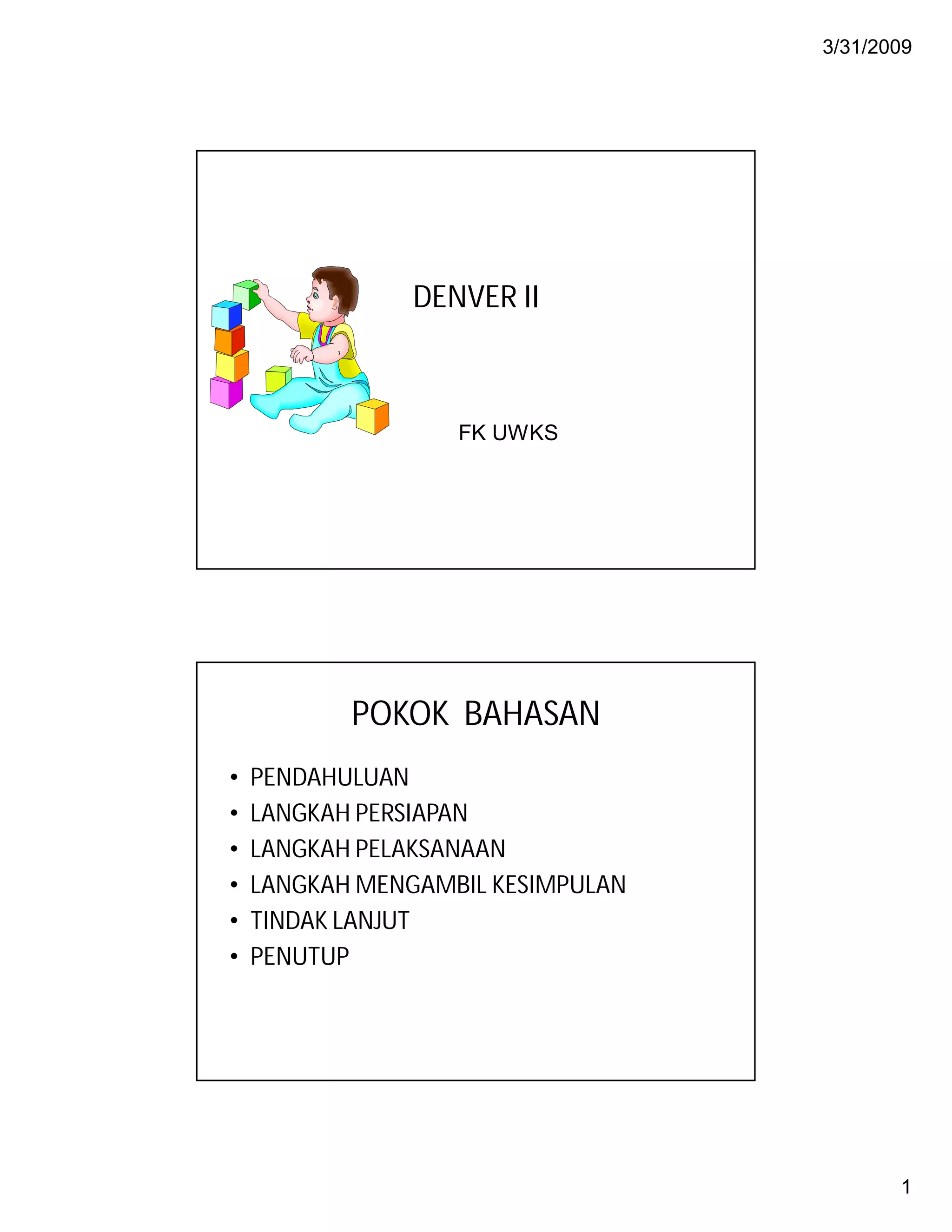 Denver ii indonesia | PDF
