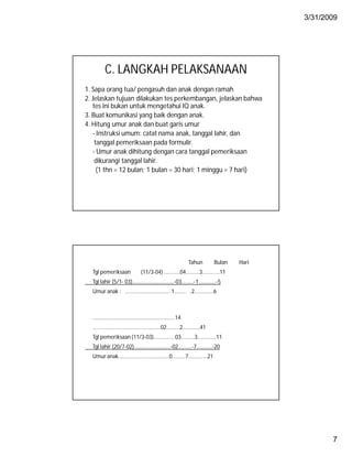 Denver ii indonesia | PDF