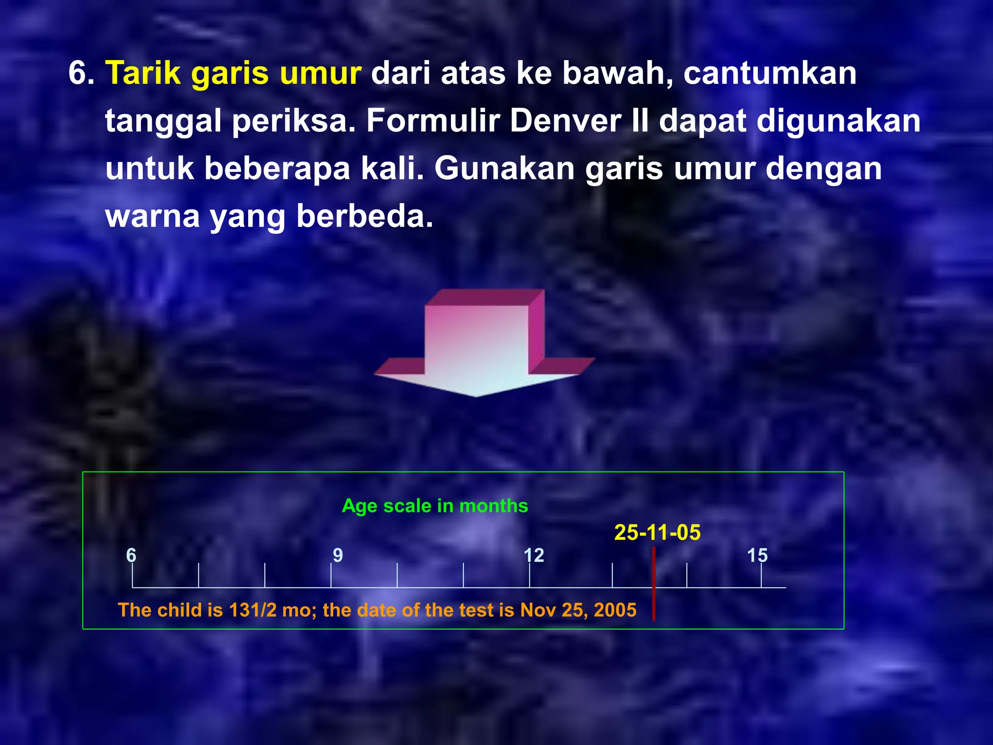 Denver cara melakukan pengukuran tumbang pada anak | PPTX