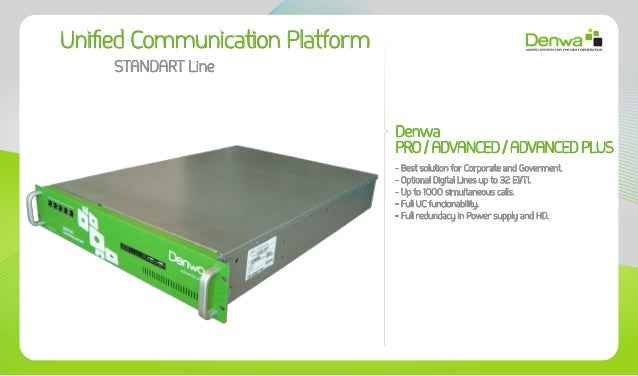 Denwa UC - Products 2013
